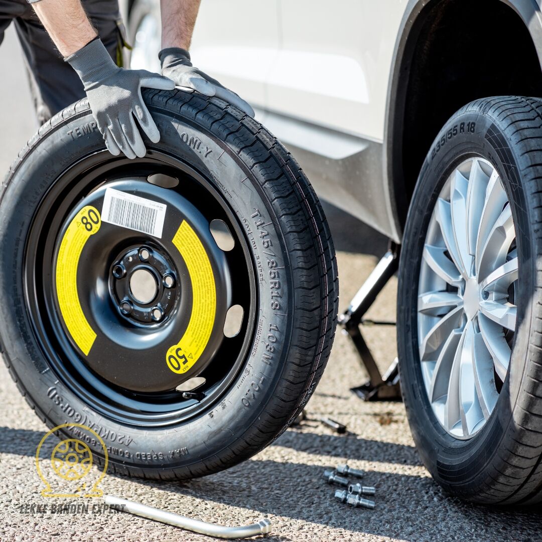 Lekke band auto repareren op locatie - 24/7 Pechhulp op locatie